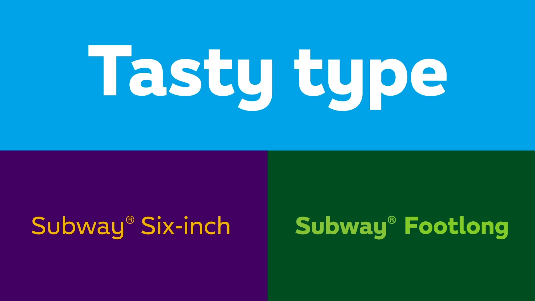 subway visual identity