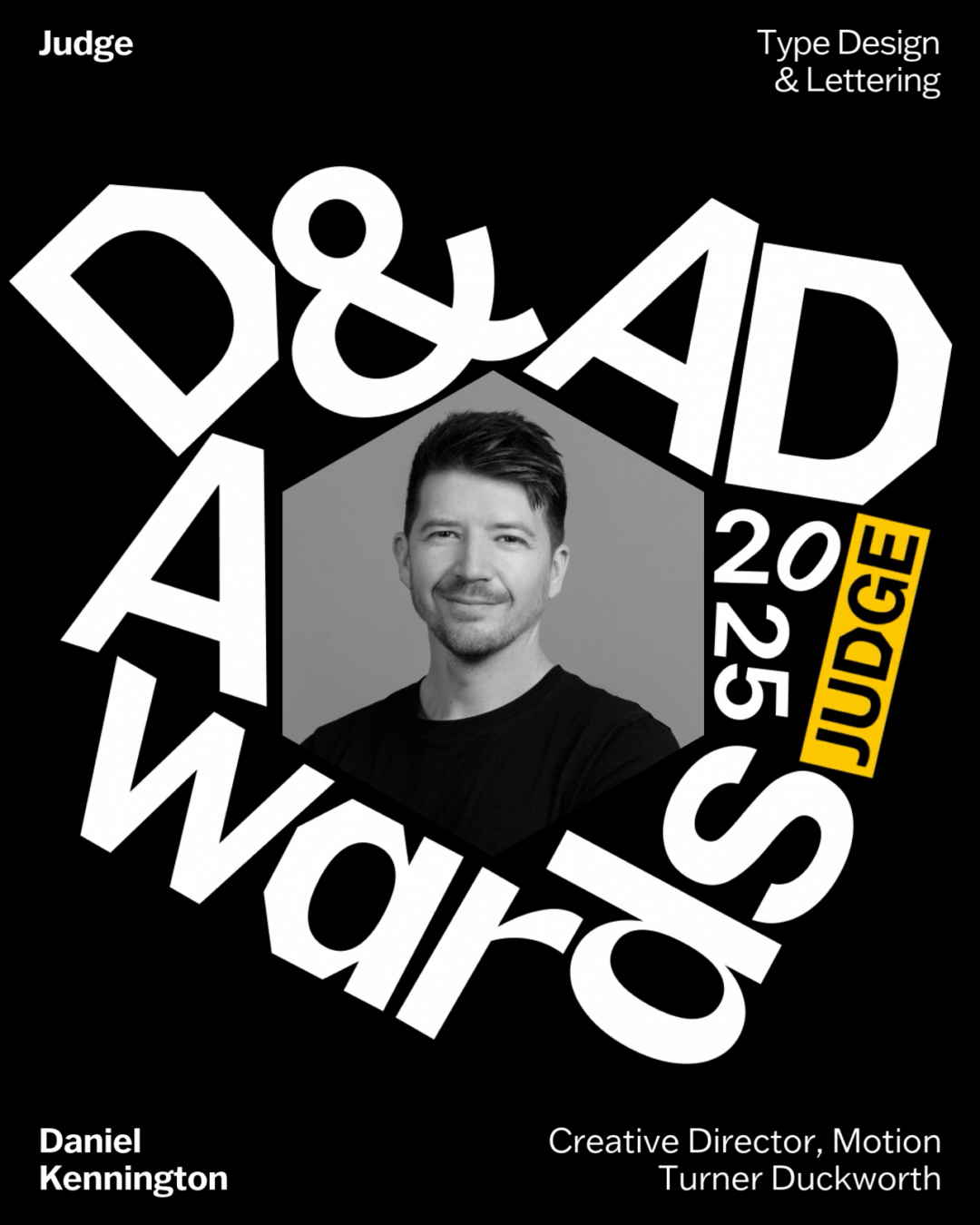D&AD Judge 2025 | Turner Duckworth